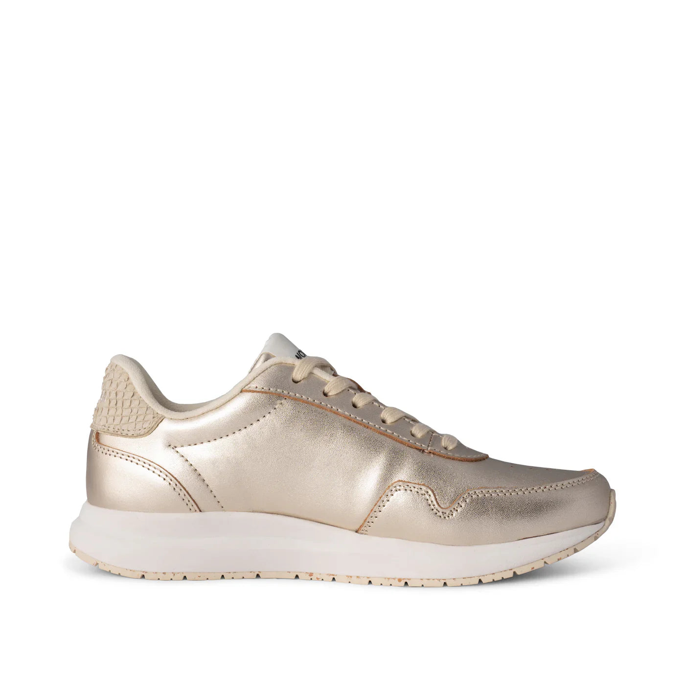 NORA NATURAL SOFT METALLIC STRIGASKÓR GOLD – Ethic